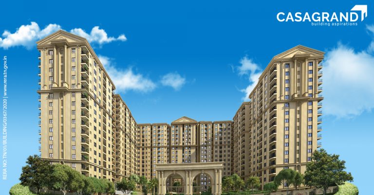 Roman Architecture at CasaGrand FirstCity - Casagrand